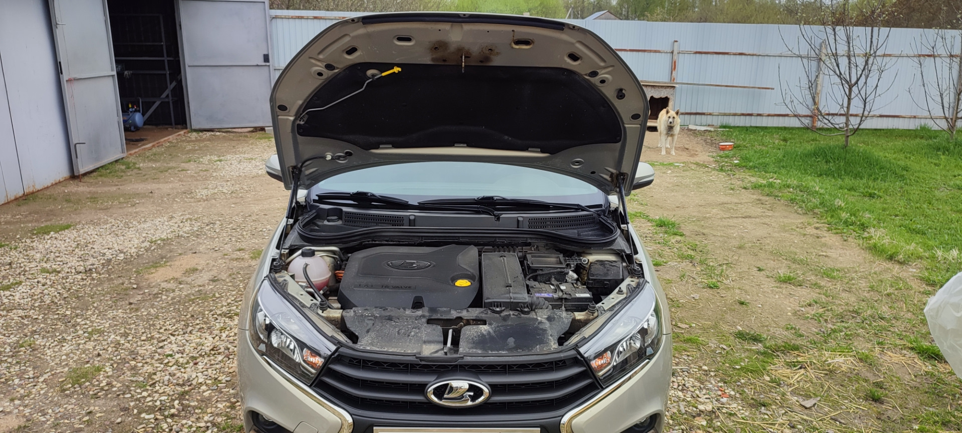 Замена передних тормозных дисков — Lada Vesta (1G), 1,6 л, 2019 года ...