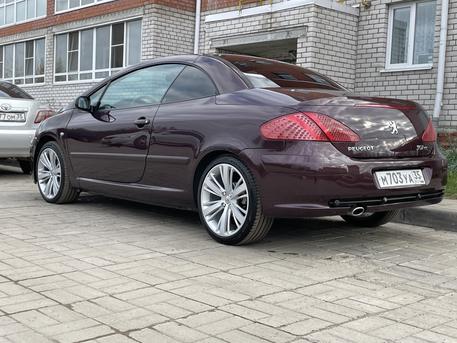 29. Замена подушки + зеркала — Peugeot 307 CC, 2 л, 2006 года | визит ...