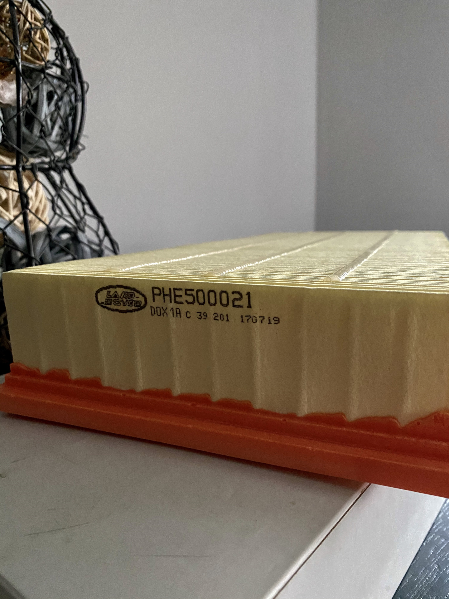 Воздушный фильтр PHE500021 — Land Rover Range Rover (3G), 3,6 л, 2009 ...