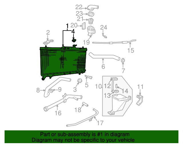 2531025050 Радиатор сод (mкпп) Accent KIA HYUNDAI | Запчасти на DRIVE2