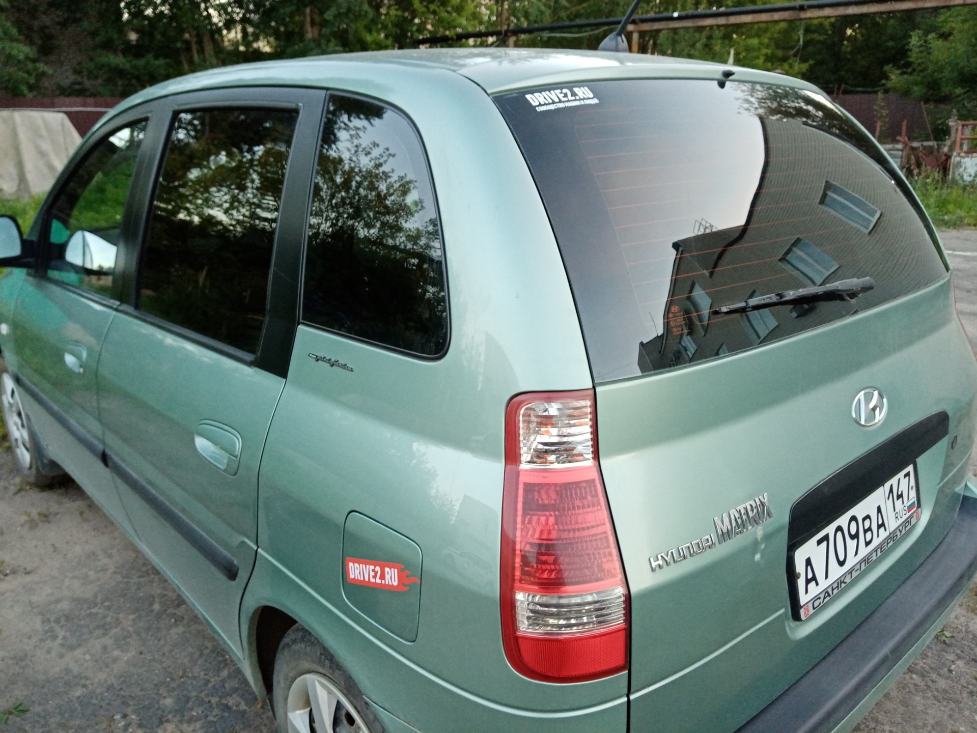 Спасибо — Hyundai Matrix, 1,6 л, 2007 года | фотография | DRIVE2