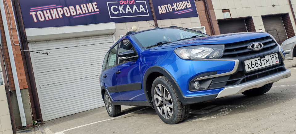 0⃣6⃣ ТОНИРОВКА LADA GRANTA CROSS AMT. — Lada Гранта Cross, 1,6 л, 2020 ...