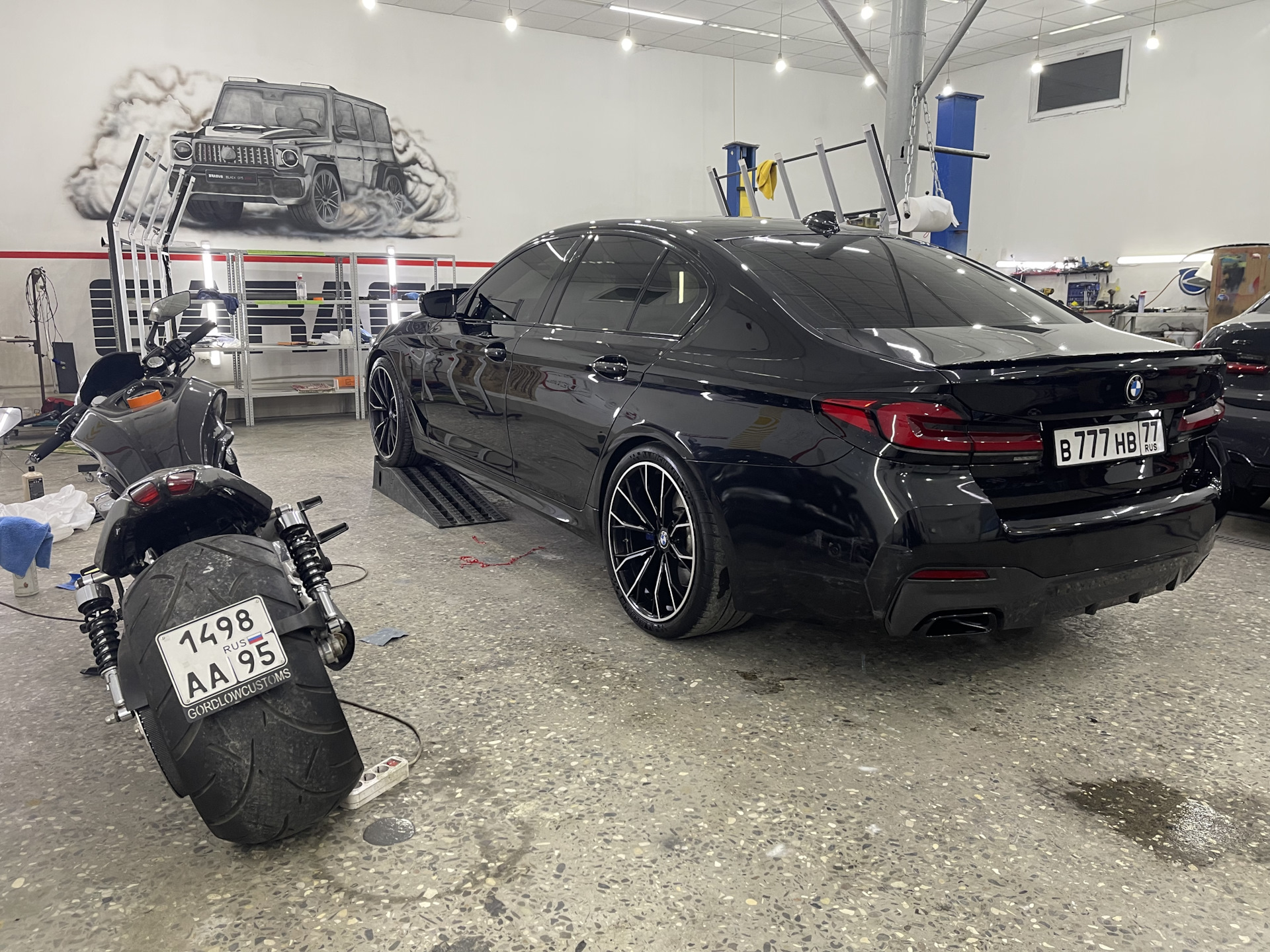 Фонари LCI и спойлер — BMW 5 series (G30), 2 л, 2019 года | стайлинг ...