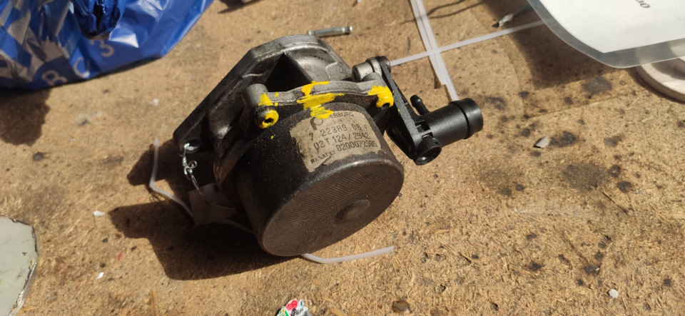 Ошибка DF301 цепь забора воздуха — Renault Laguna II, 1,9 л, 2001 года ...