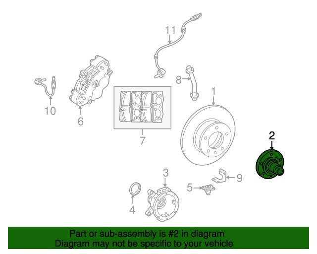 A4633300425 Ступица колеса Mercedes | Запчасти на DRIVE2