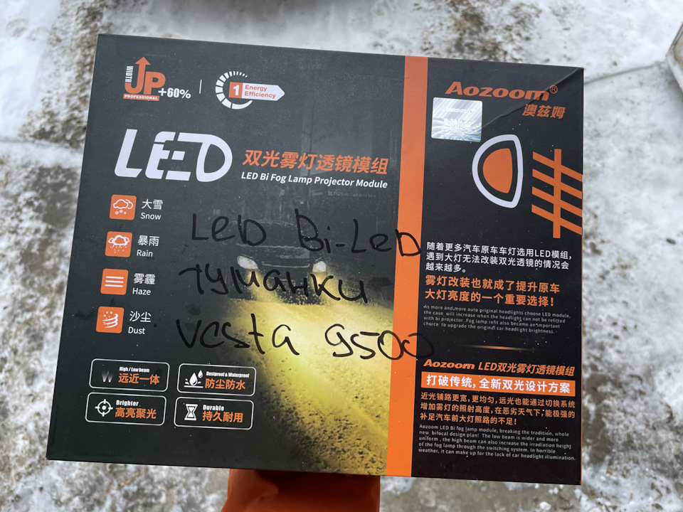 Led ПТФ линзы с дальним и ближним 🔥 — Mitsubishi Pajero Sport (3G), 2,4 ...