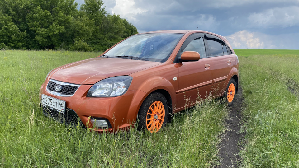 Двигатель c Hyunday Accent на KIA RIO 2 JB — KIA Rio (2G), 1,4 л, 2011 ...