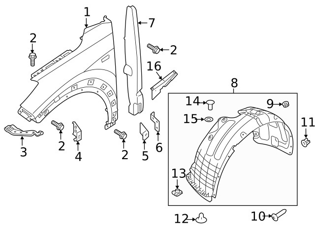 8684825000 Фиксатор подсветки салона KIA HYUNDAI | Запчасти на DRIVE2