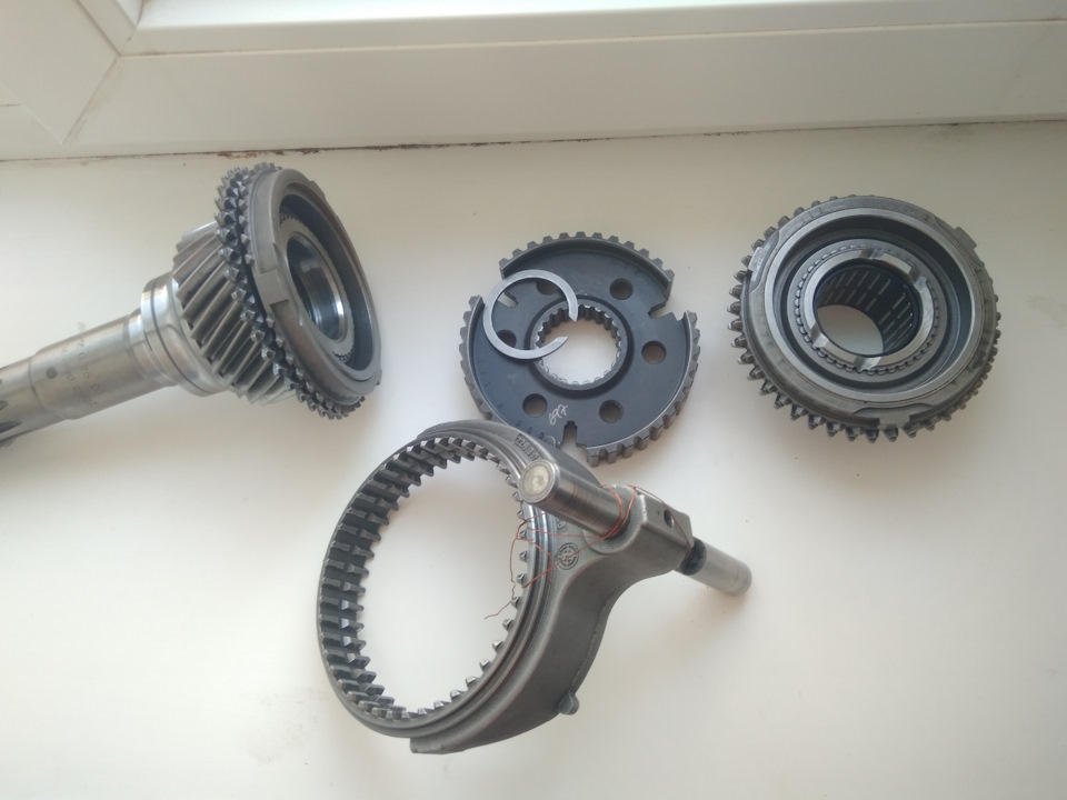 Getrag s6s 420g ремонт 6 ступки шестерни 5-й и 6-й передачи ч.3 — BMW 5 ...