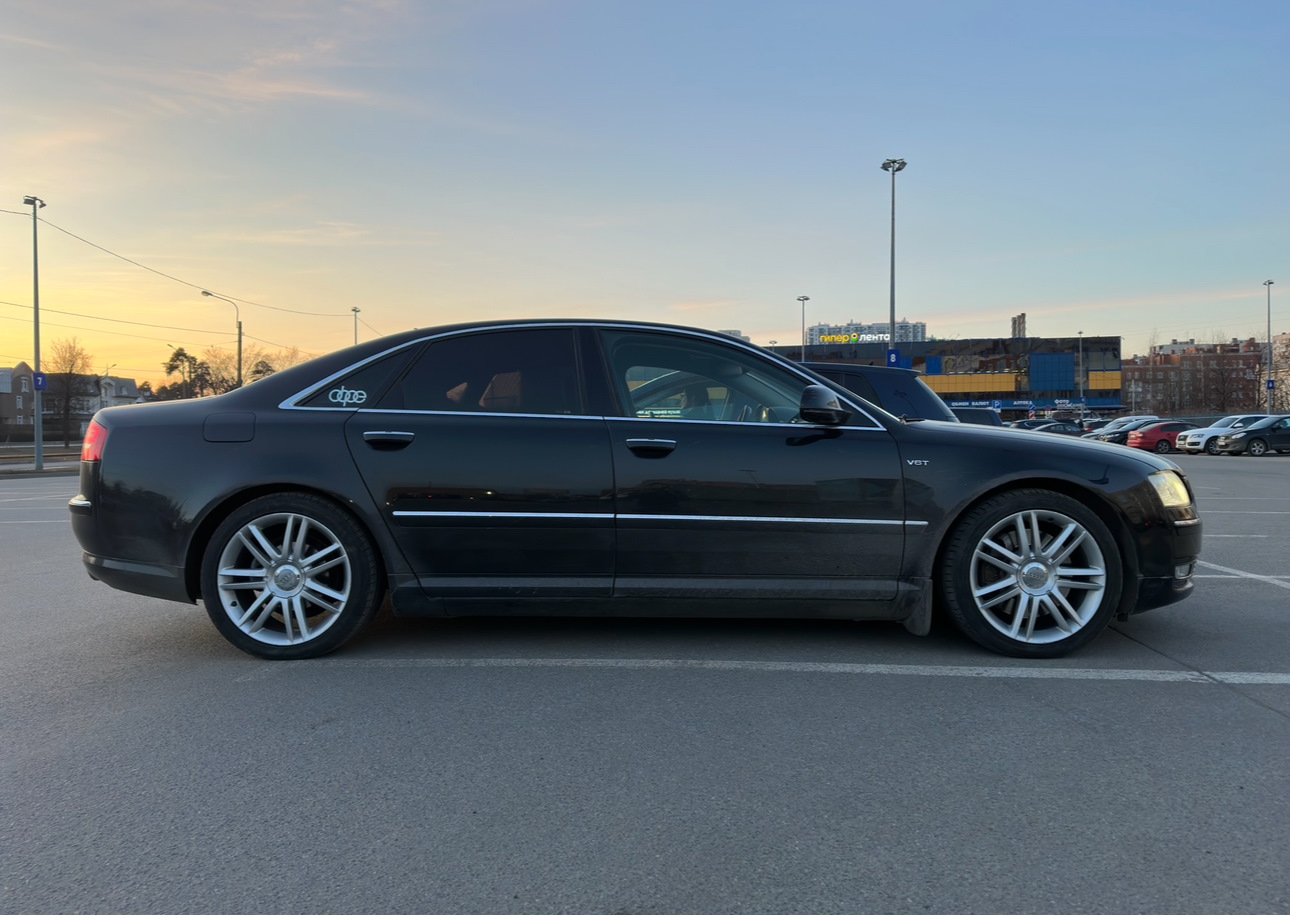 Новые колеса и замена переднего амортизатора — Audi A8 (D3), 3 л, 2009 ...