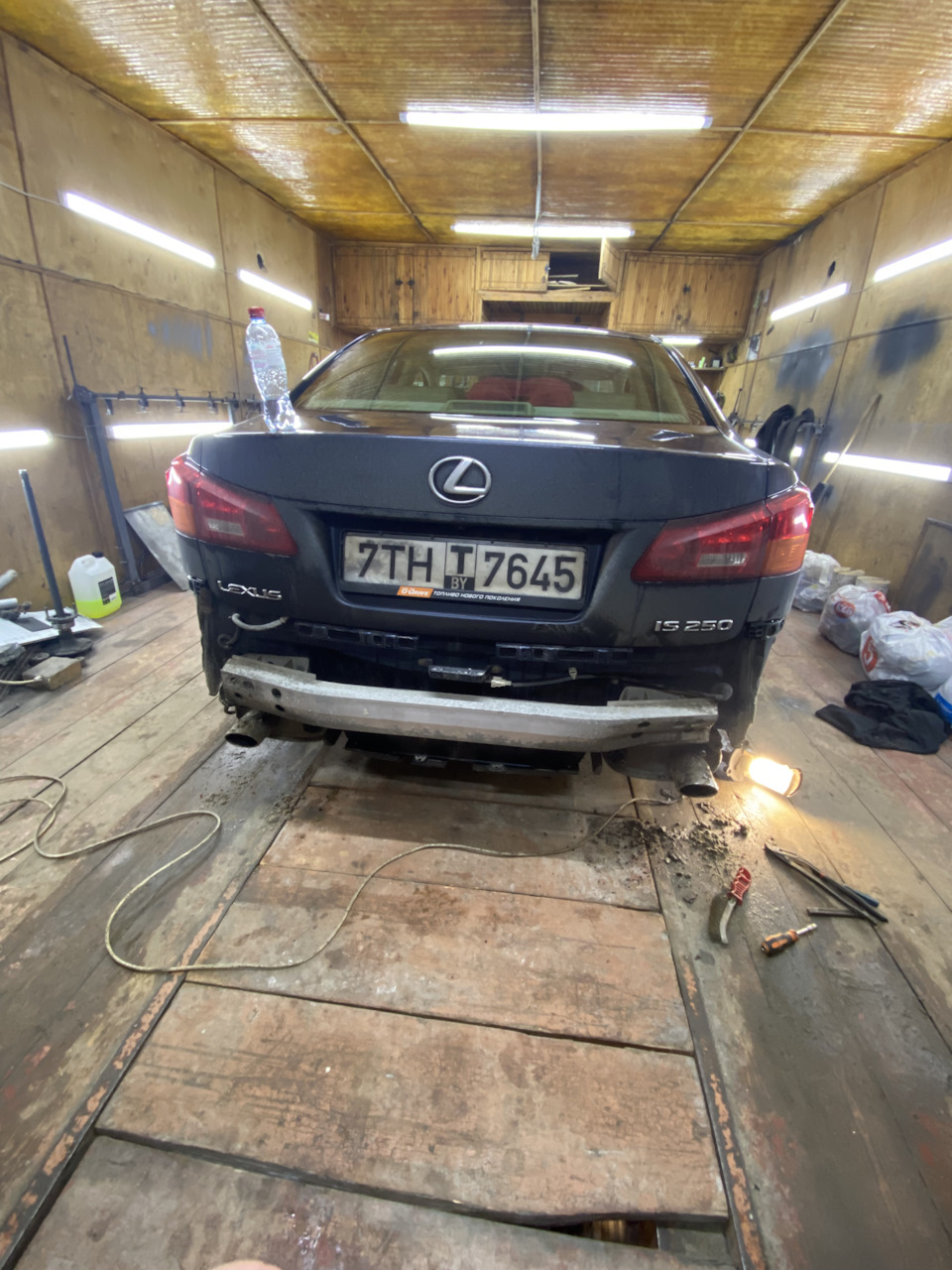 Резинки глушителя — Lexus IS II, 2,5 л, 2006 года | визит на сервис ...