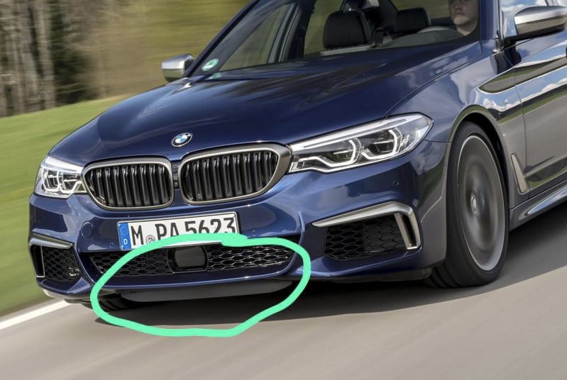 Спойлер на багажник и под передний бампер — BMW 5 series (G30), 3 л ...