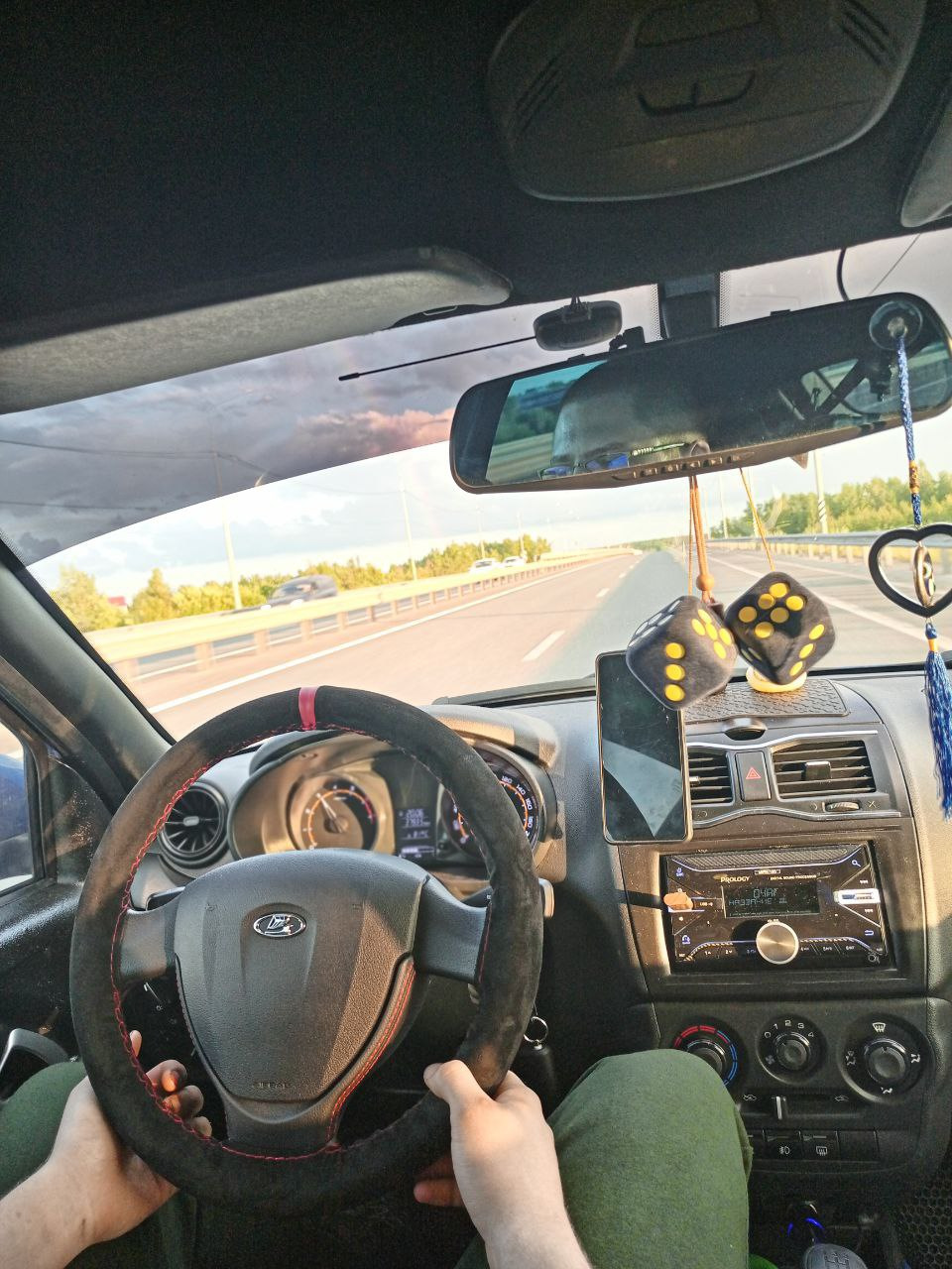 Биение в руль при наборе скорости от 110 до 130км/ч — Lada Гранта Лифтбек (2G), 1,6 л, 2022 года ...