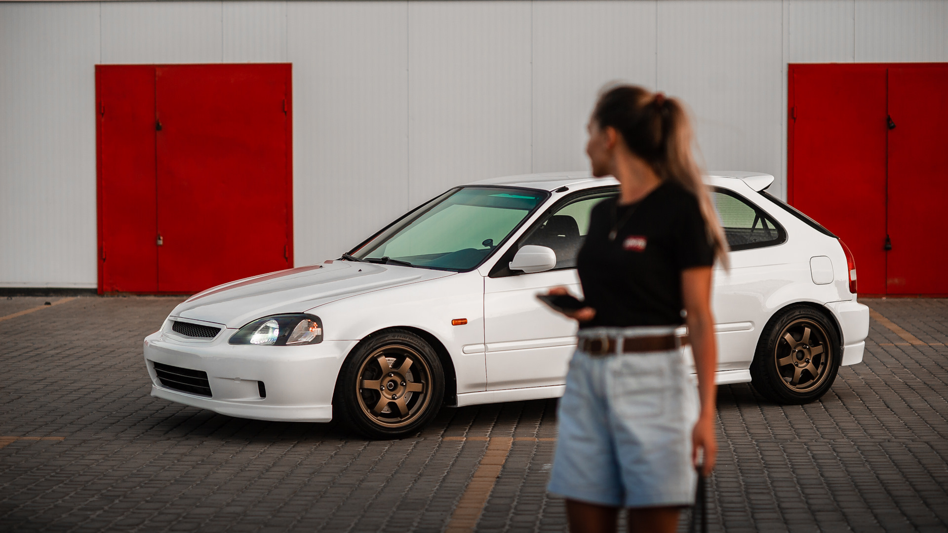 Honda Civic Hatchback (6G) 1.6 бензиновый 2000 | EJ9 > EK9 на DRIVE2