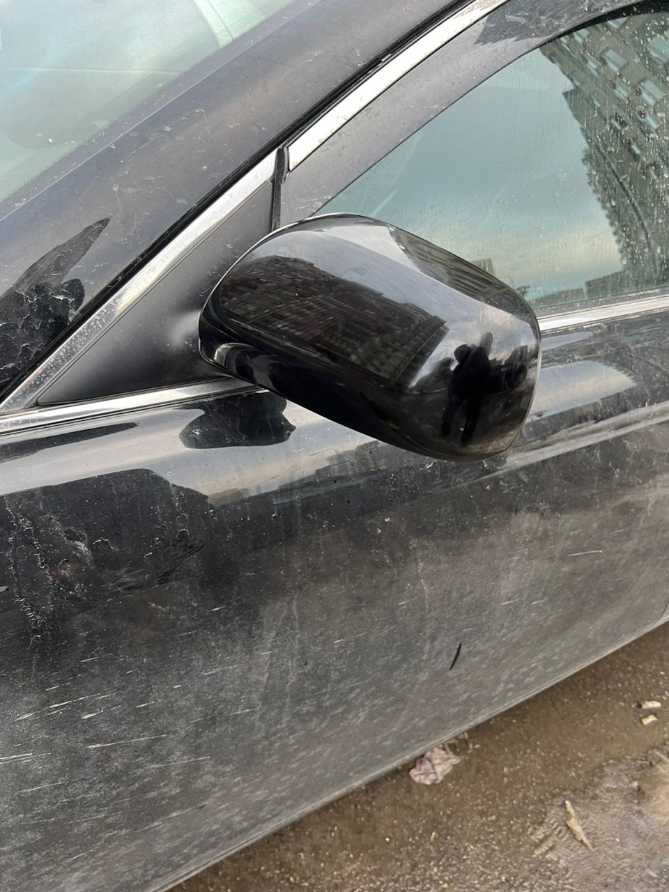 Новое зеркало — Toyota Camry (XV40), 2,4 л, 2007 года | ДТП | DRIVE2