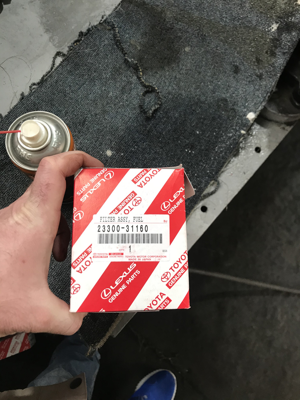 2330031160 Фильтр топливный TOYOTA LEXUS | Запчасти на DRIVE2