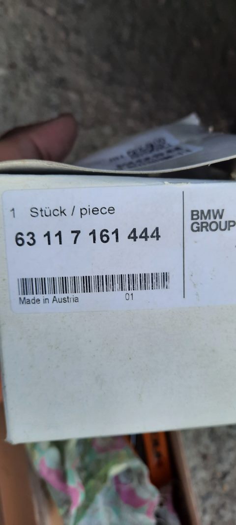 63117161444 Узел кольцевого светового элемента BMW | Запчасти на DRIVE2