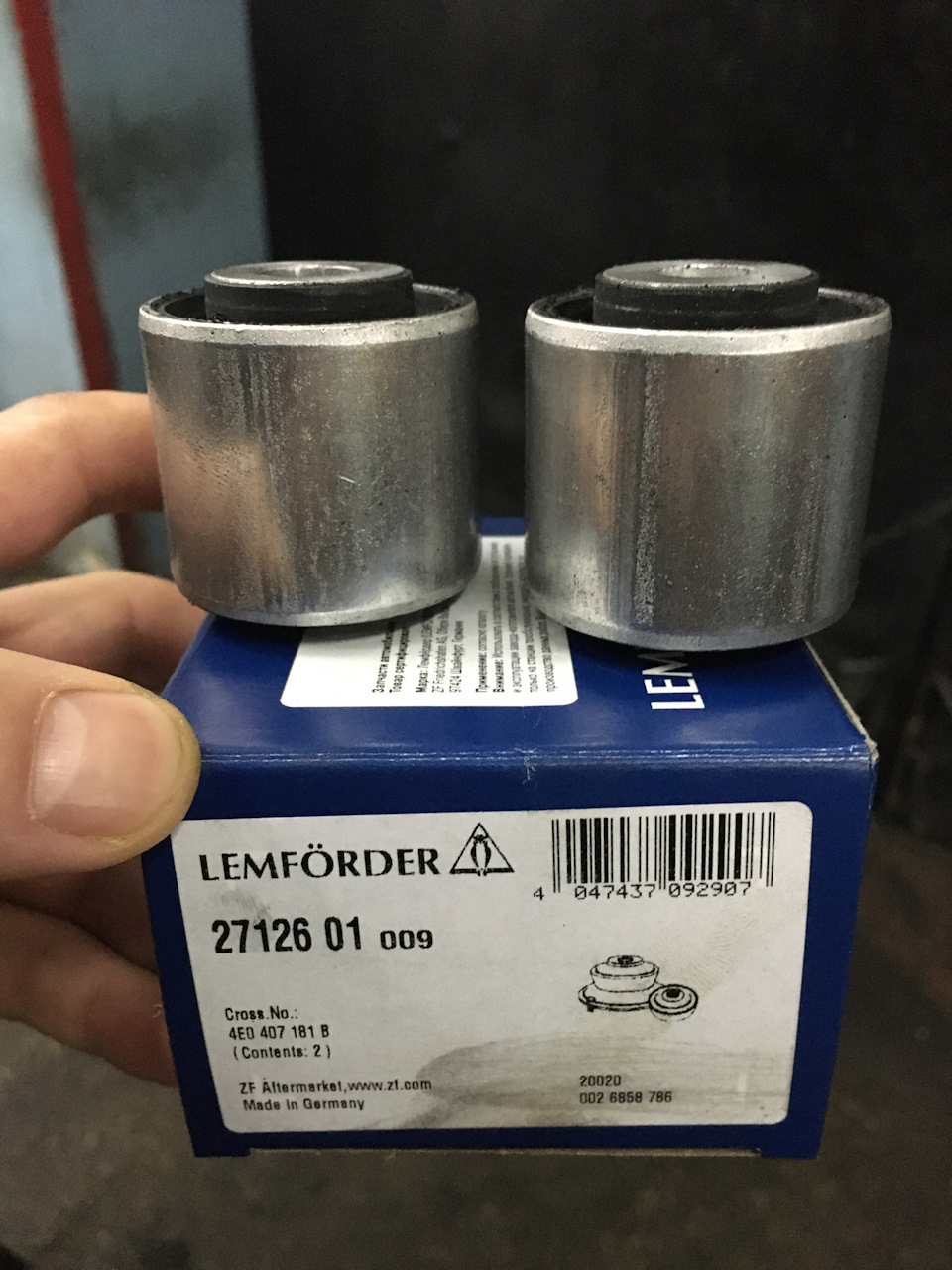 4E0407181B Сайлент-блок VAG | Запчасти на DRIVE2