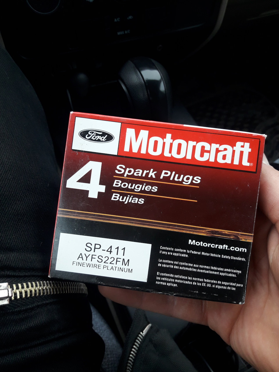 SP411 Свеча зажигания Ford | Запчасти на DRIVE2