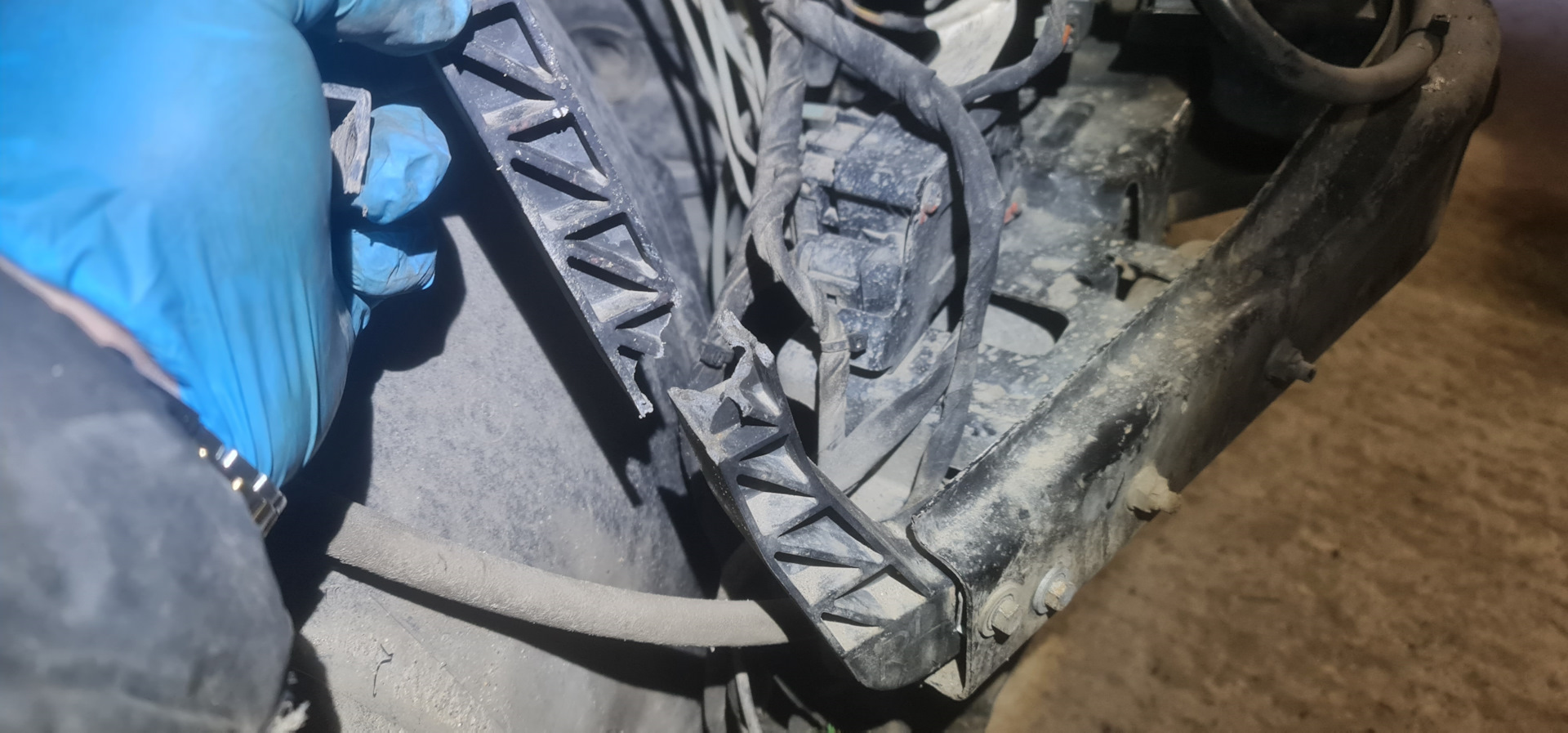 Разбор полётов (повреждения после ДТП) — Mercedes-Benz GL-Class (X166 ...