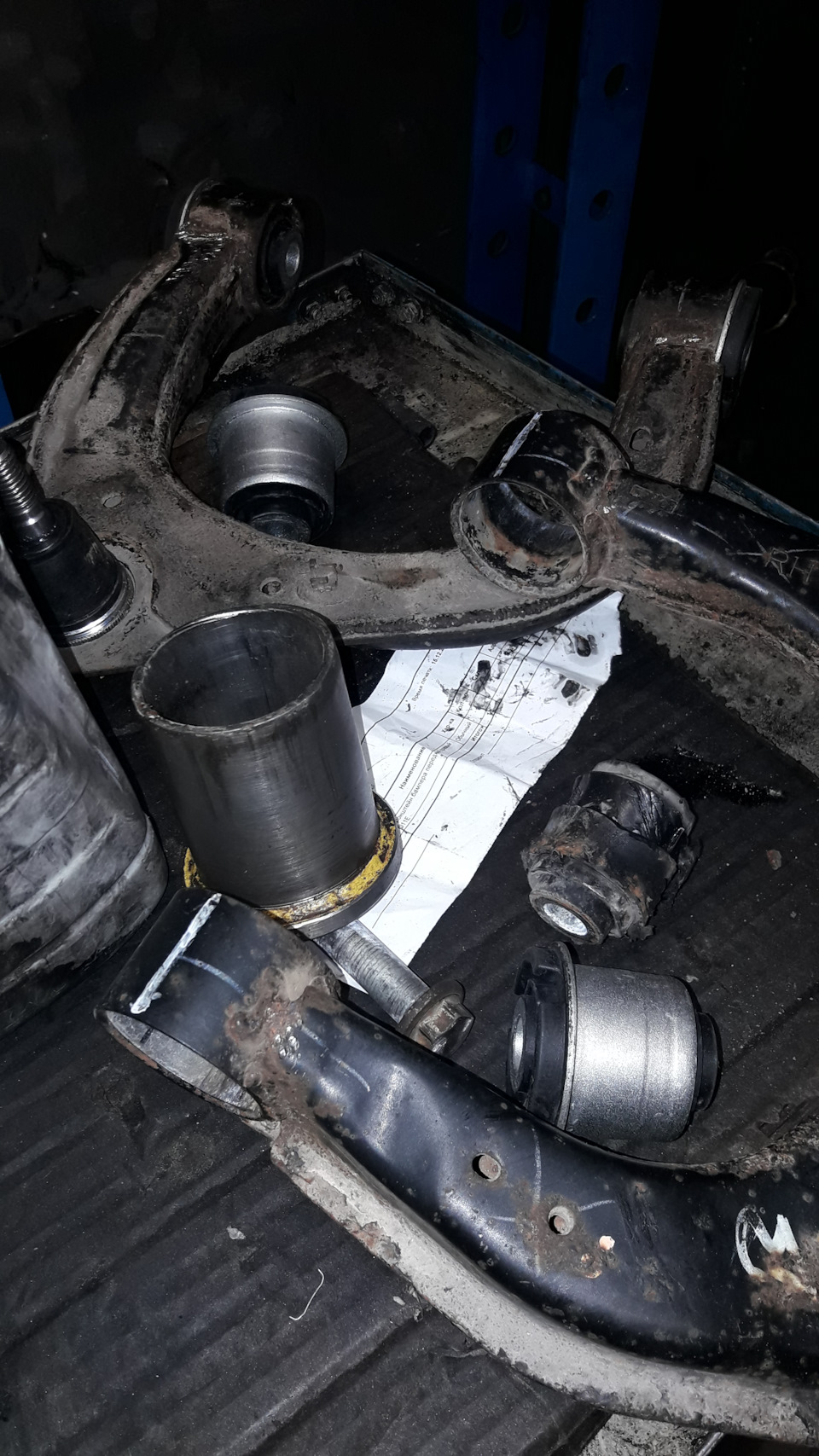 Сайлентблоки, втулки рессор, шаровые, тяги и наконечники. — Ford Ranger ...