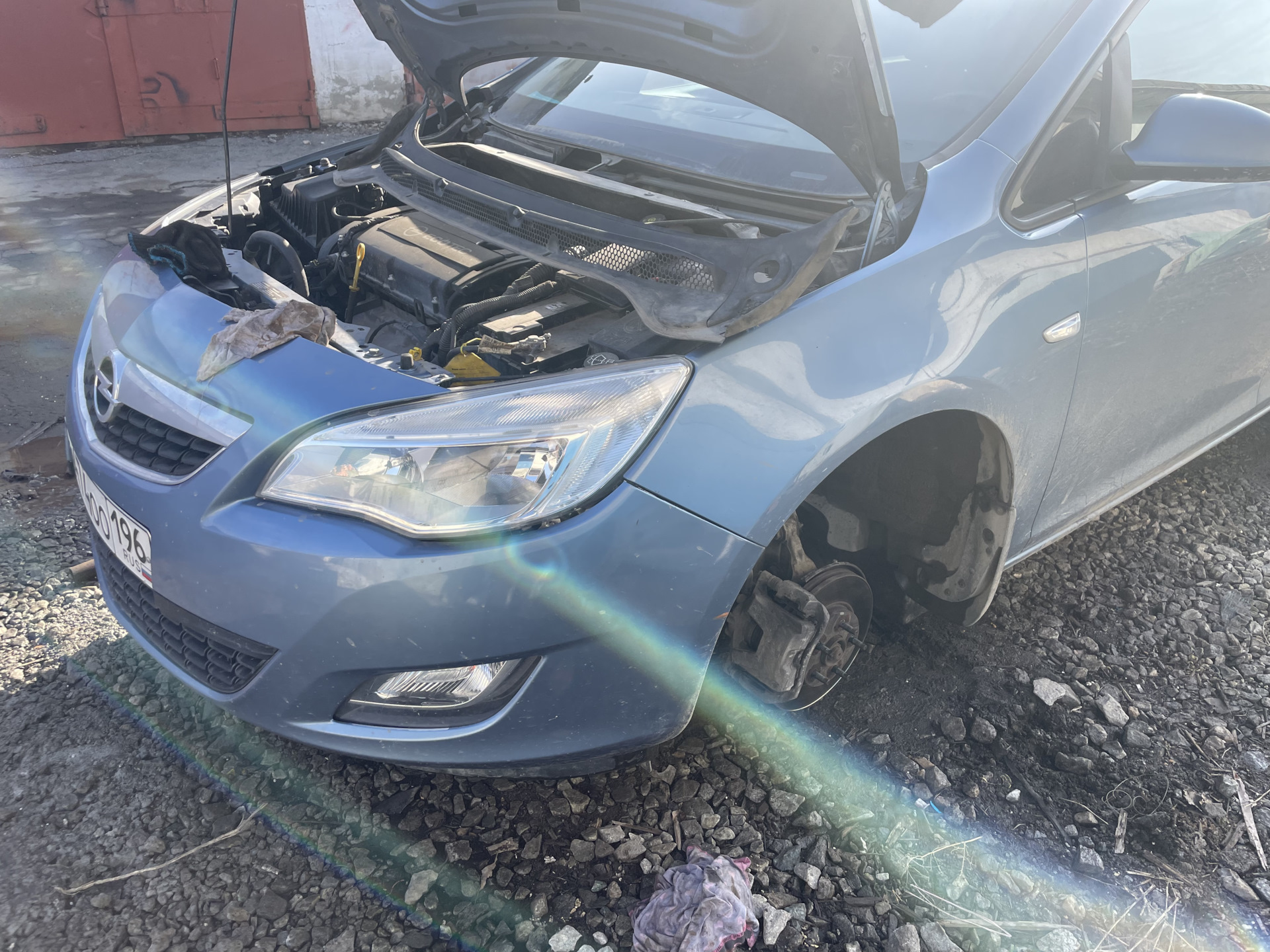 Обслужил переднюю подвеску — Opel Astra J, 1,6 л, 2010 года | своими ...