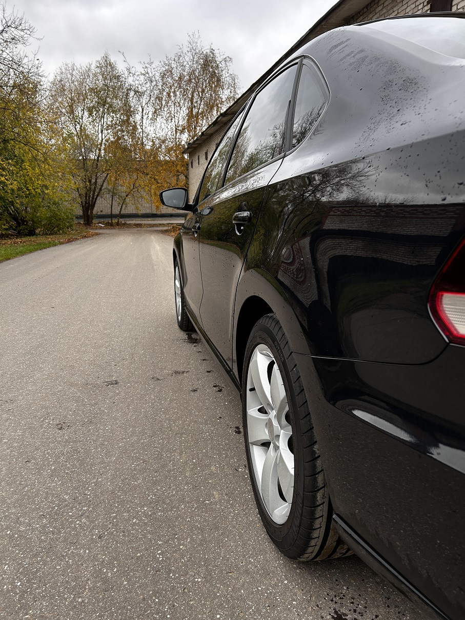 Классика занижения. Минус ППД + Lesjöfors 4295053 — Volkswagen Polo ...