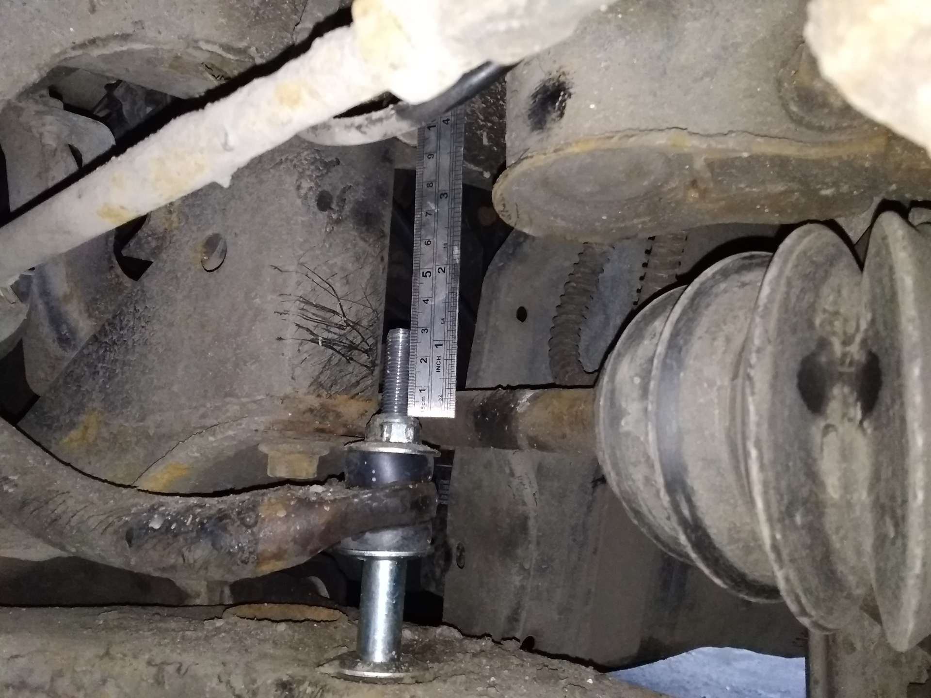 Передние стойки стабилизатора TRW JTS222 размеры. — Mitsubishi Carisma ...