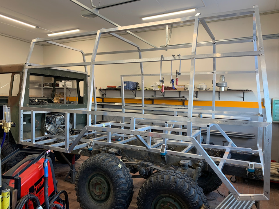 Рама кемпера ч.2 — Volvo C303, 4 л, 1975 года | фотография | DRIVE2