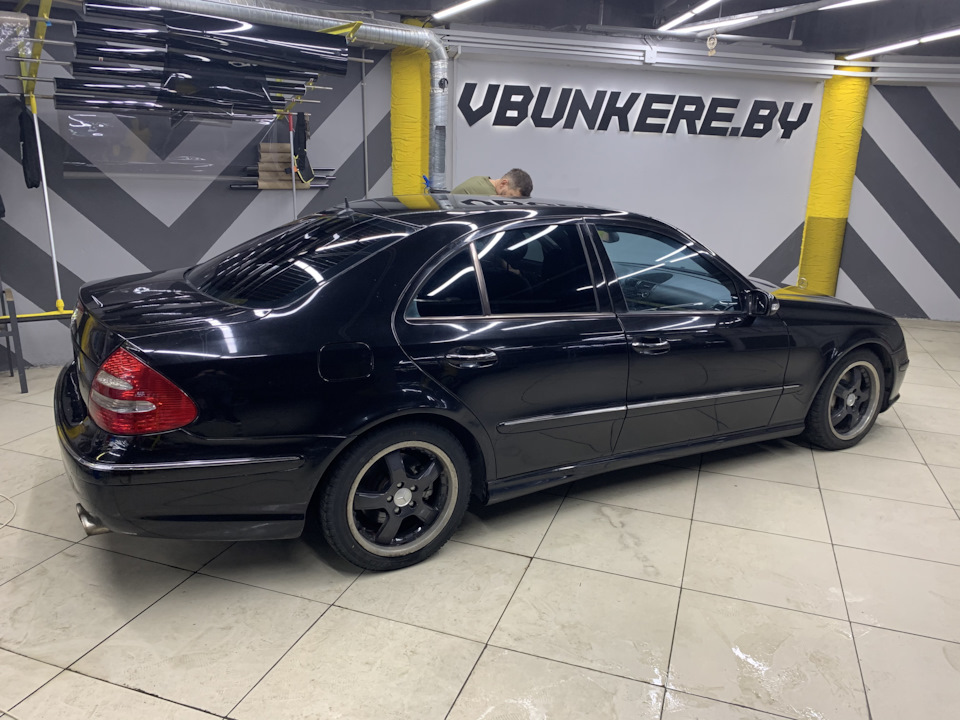 Пришло время тонировки — Mercedes-Benz E-Class (W211), 4 л, 2003 года | стайлинг | DRIVE2