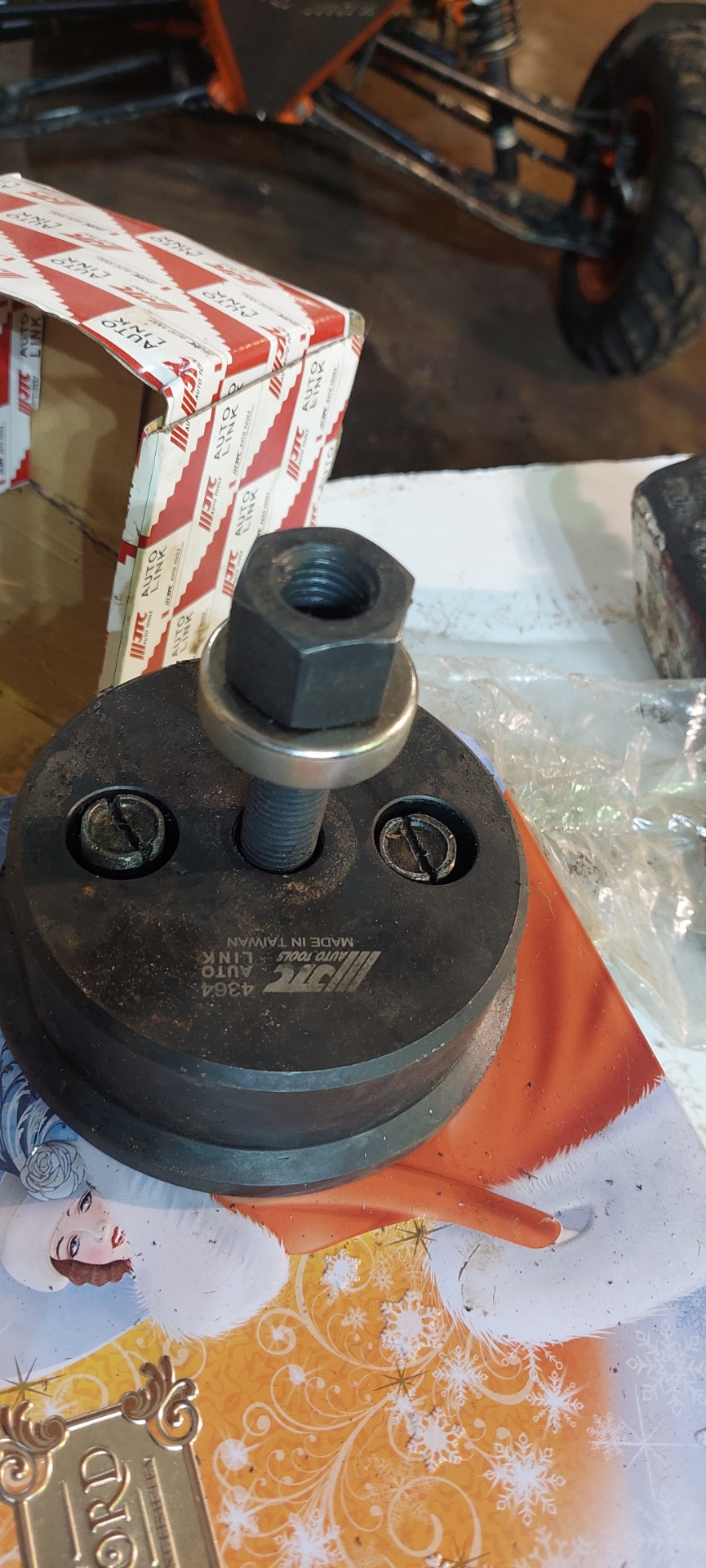 Оправка для установки сальника коленвала F1C — Iveco Daily (4G), 3 л ...