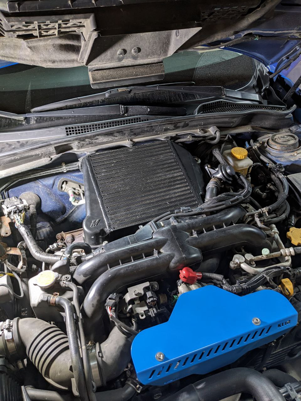 Интеркулер Mishimoto — Subaru Impreza WRX (GH/GE/GV/GR), 2,5 л, 2009 ...