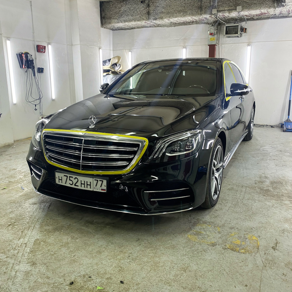 полировка кузова Mercedes s222 — Procarstudio.ru на DRIVE2