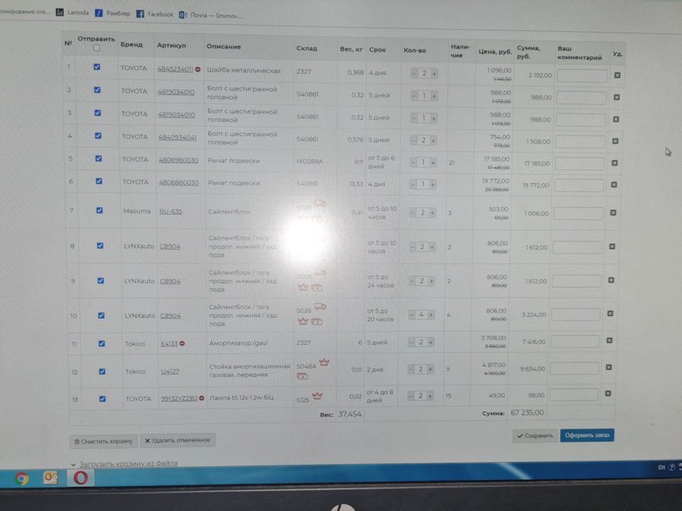 Посетил сервис. Осмотр ходовой. — Toyota Land Cruiser 200, 4,5 л., 2009 ...