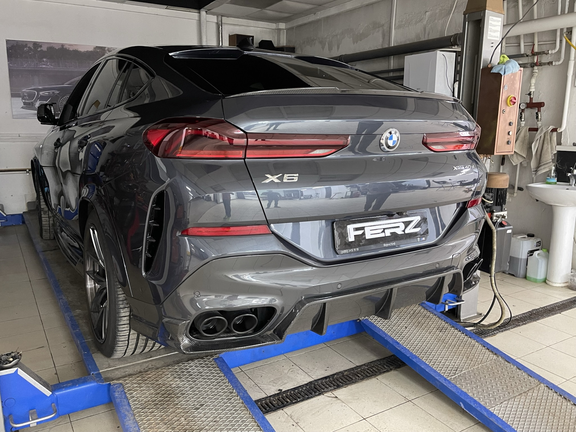 Огни заднего бампера для BMW X6 G06 — FERZ-Design на DRIVE2