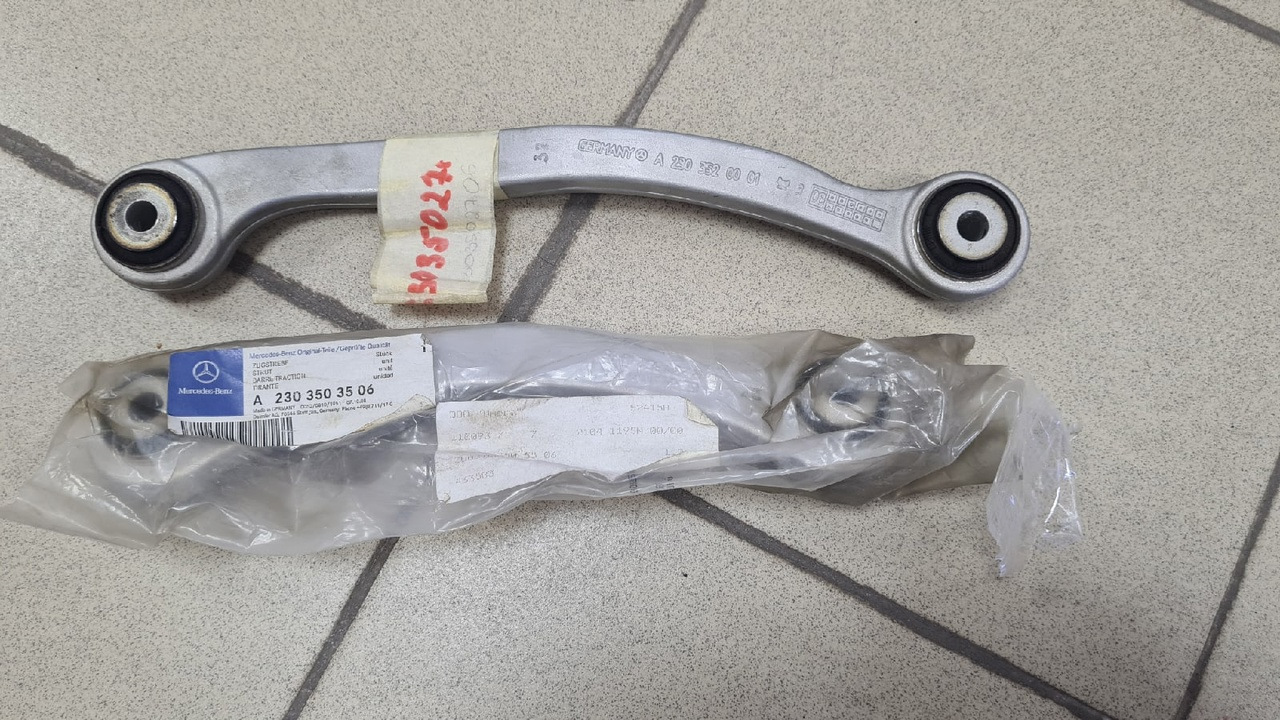 Запись №154. Задний мост. Часть 1 — Замена всех рычагов — Mercedes-Benz ...