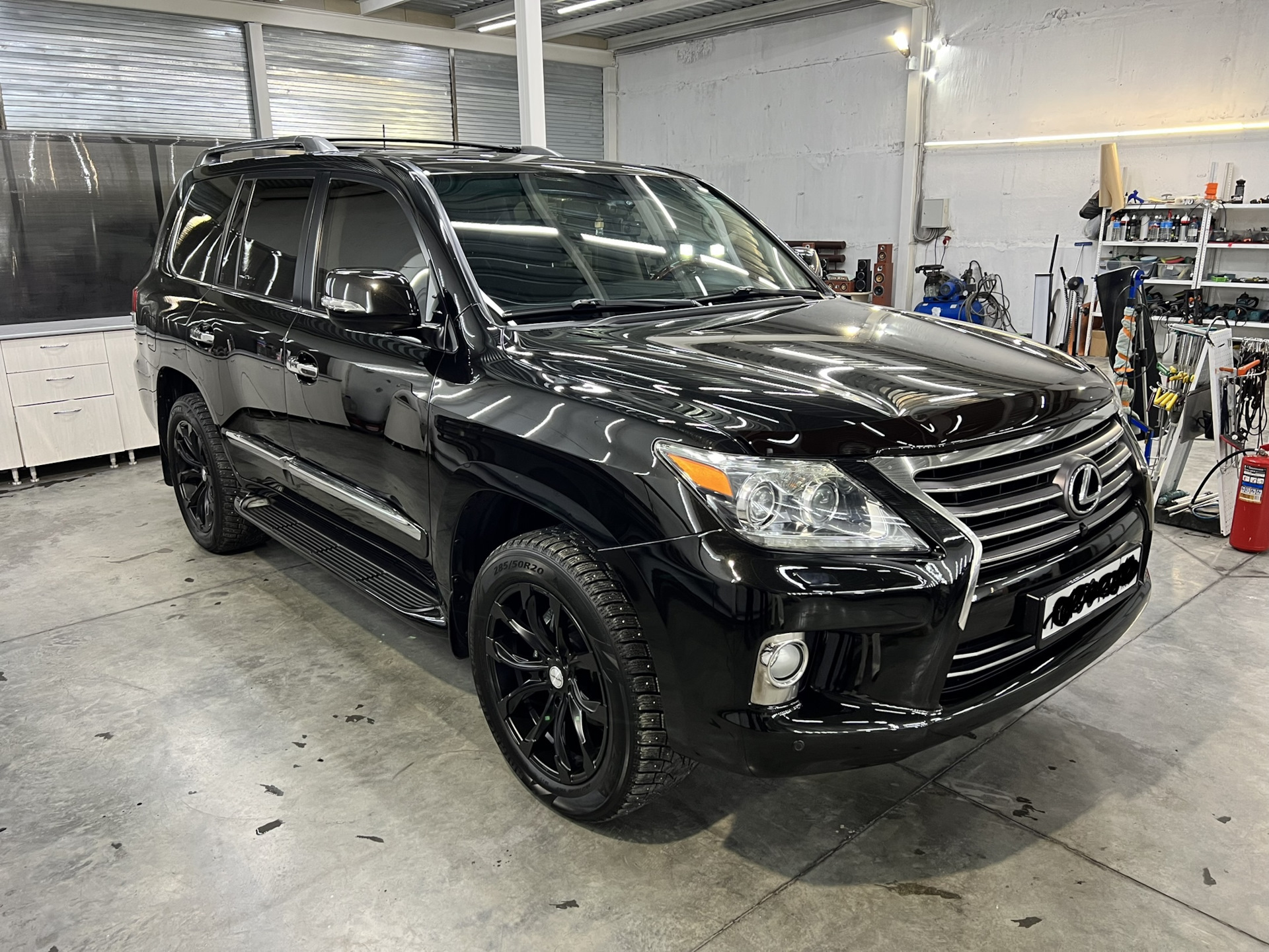 Керамика и доводчики — Lexus LX (URJ200/URJ201), 5,7 л, 2012 года ...