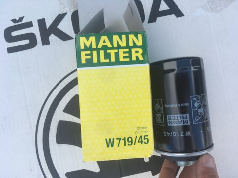 W71945 Масляный фильтр MANN FILTER | Запчасти на DRIVE2