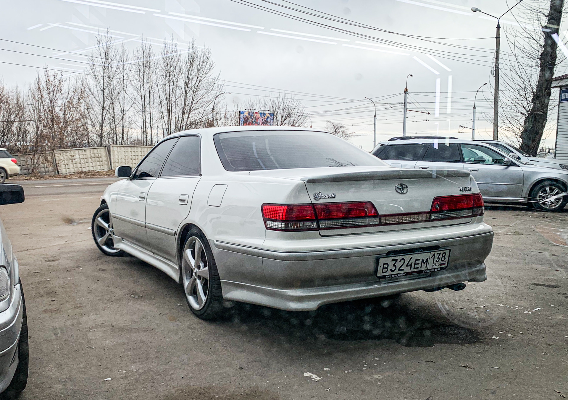 Квадратные номера ГОСТ👌🏾 — Toyota Mark II (100), 2,5 л, 1999 года | аксессуары | DRIVE2