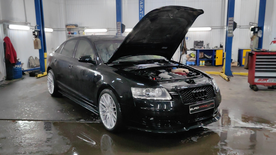 Свап 2.8fsi->3.0tfsi Complited ! — Audi A6 (C6), 3 л, 2008 года | тюнинг | DRIVE2