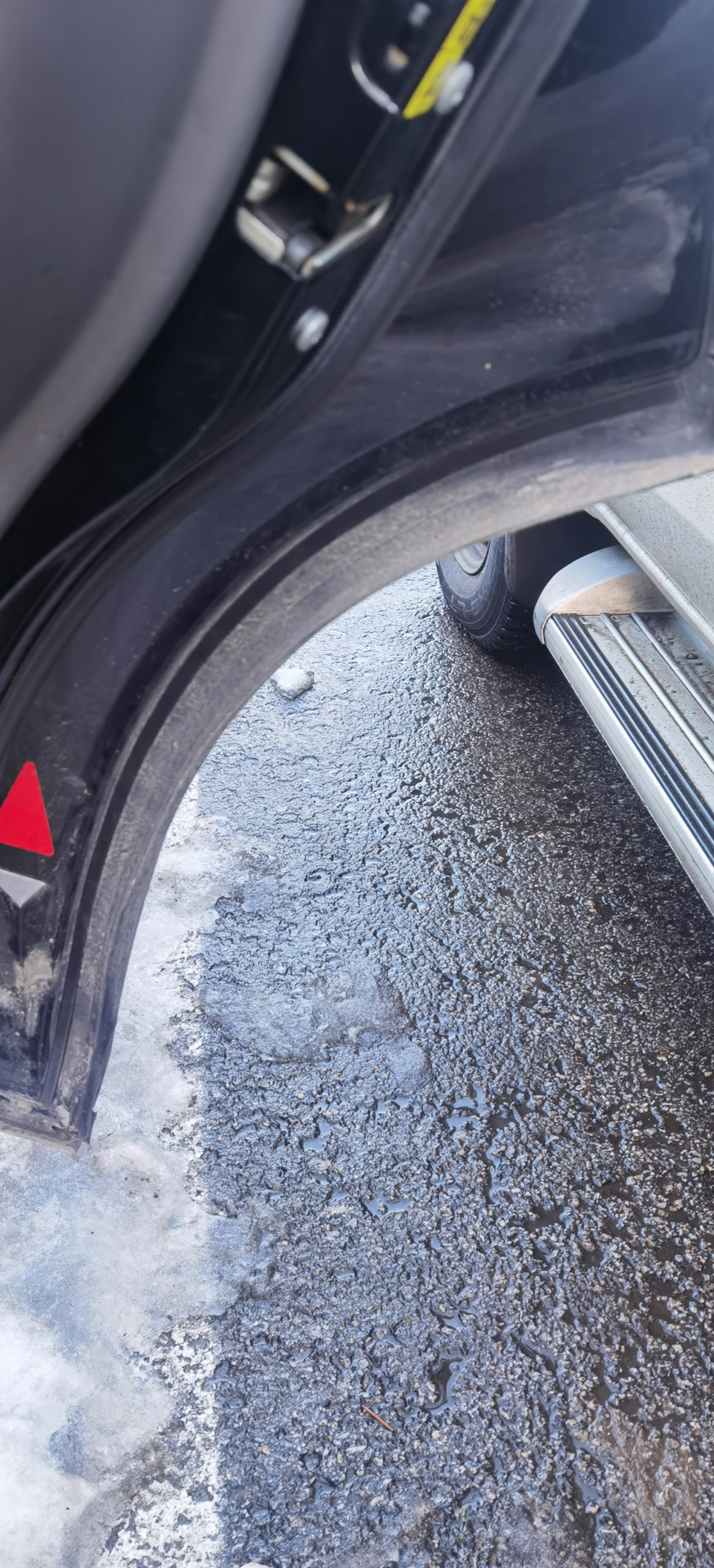 Фиксатор уплотнитель двери — Land Rover Range Rover (3G), 3,6 л, 2007 ...