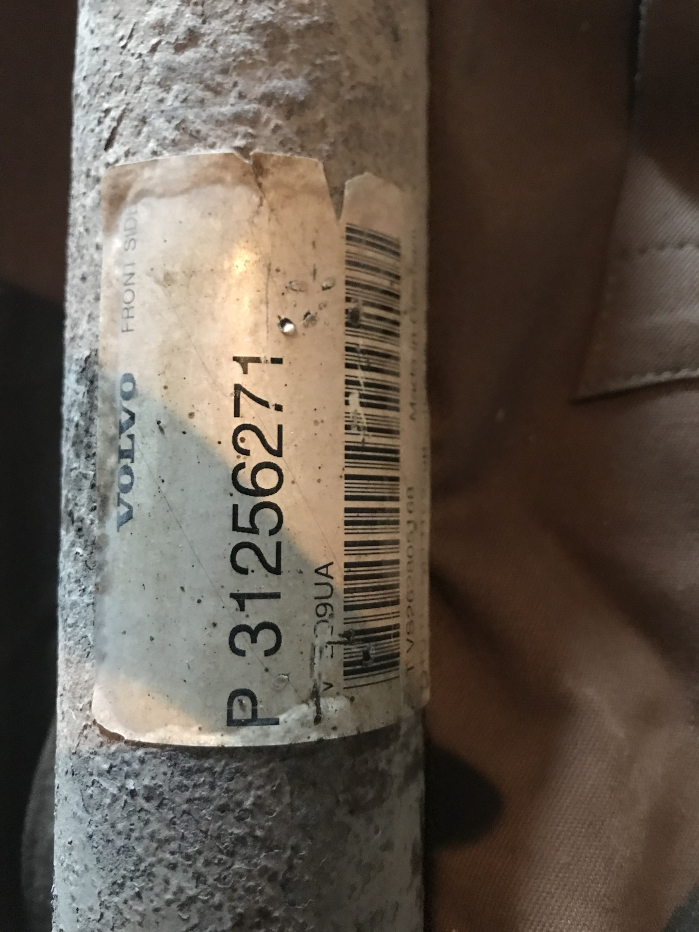 Ремонт карданного вала. — Volvo XC90 (1G), 2,5 л., 2008 года | поломка ...