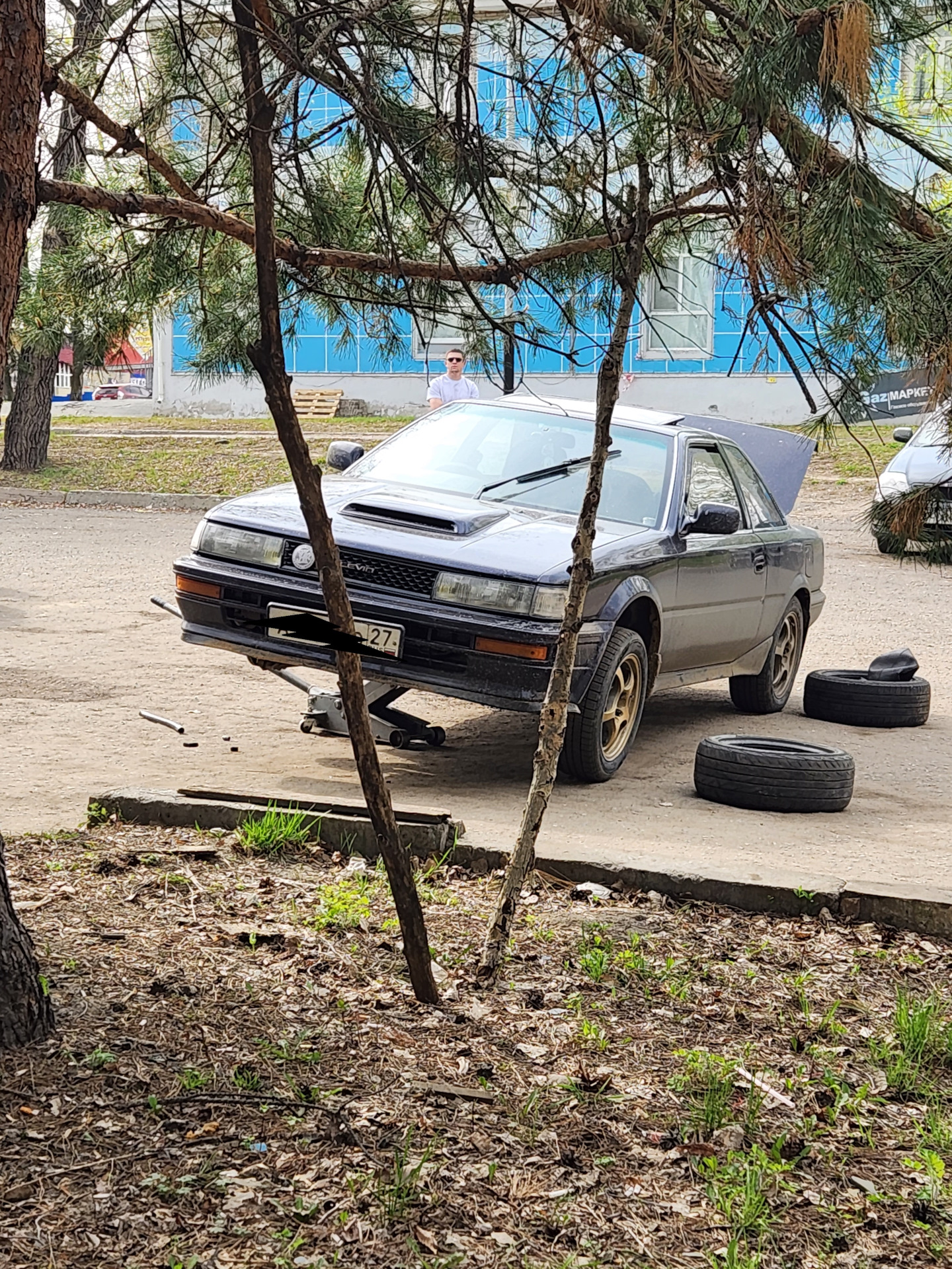 Моменты… — Toyota Corolla Levin (AE91/92), 1,6 л, 1989 года ...