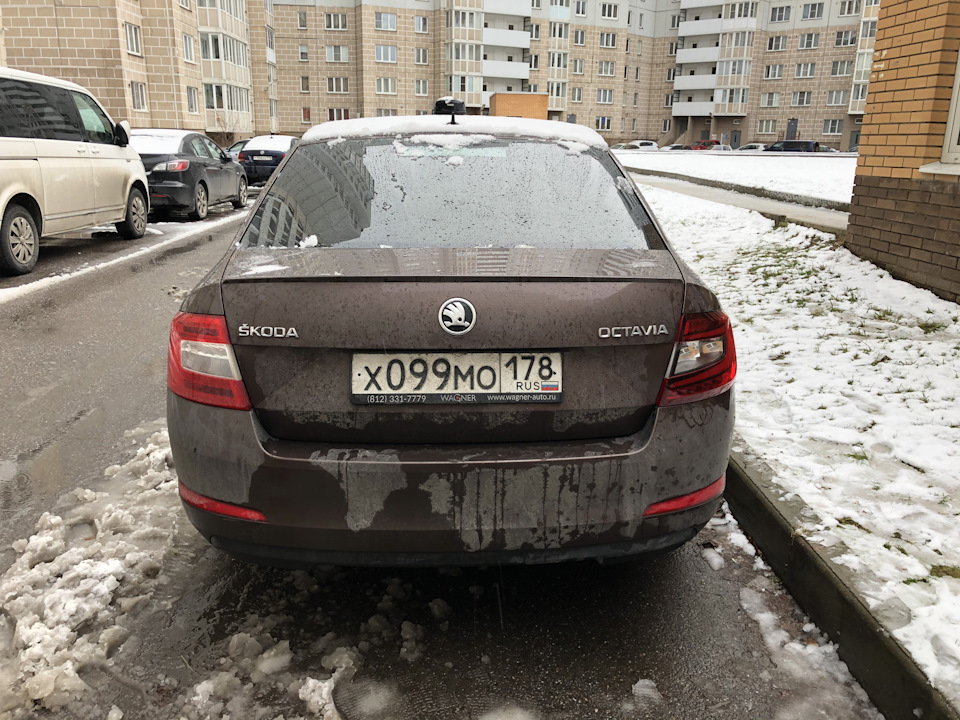 6. Задние фонари от А7FL — Skoda Octavia A7 Mk3, 1,8 л, 2017 года ...