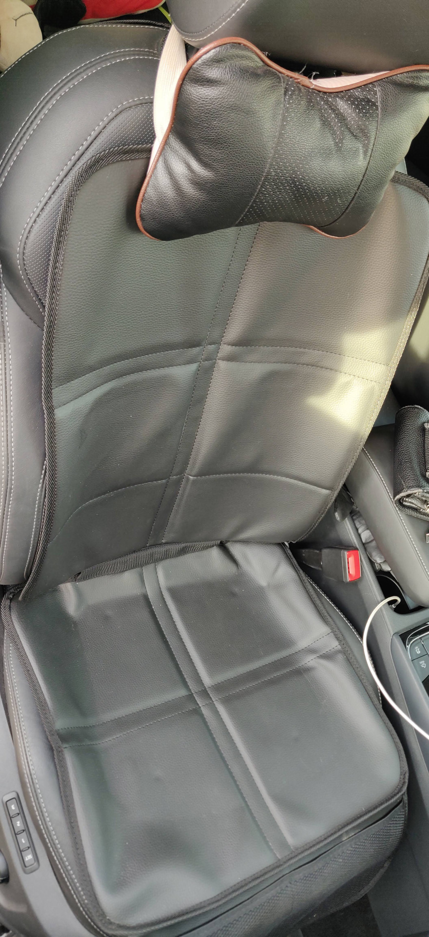8. Подкладка для детского сидения — Skoda Kodiaq (1G), 2 л, 2019 года ...