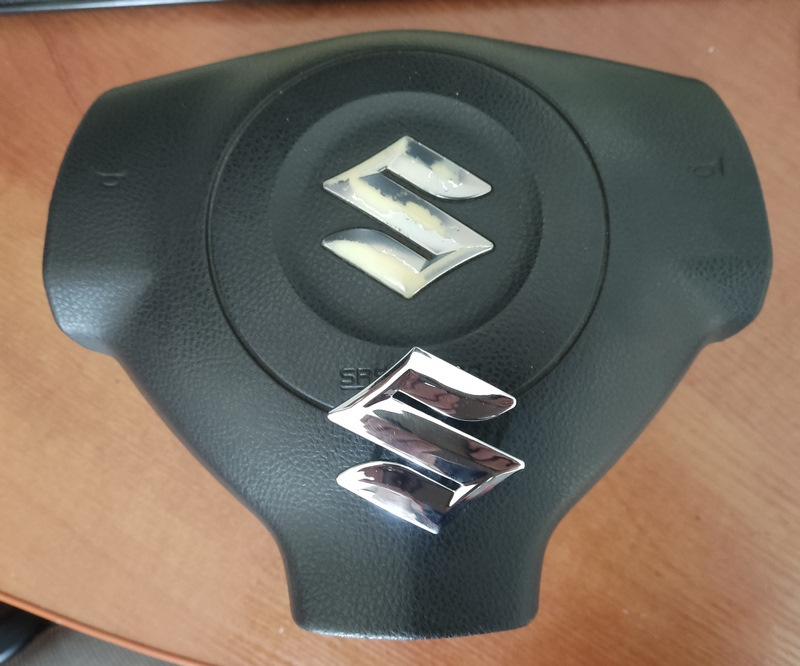 Эмблема на руль — Suzuki Splash, 1,2 л, 2010 года | своими руками | DRIVE2