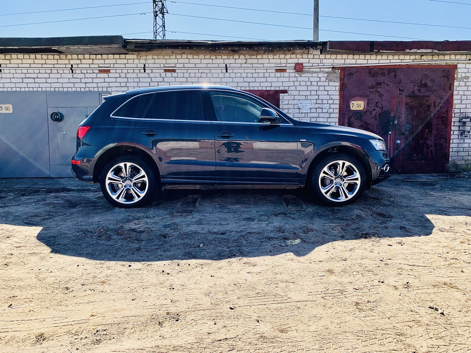 Замена колёс (больше для себя запись) — Audi Q5 (1G), 2 л, 2014 года | просто так | DRIVE2