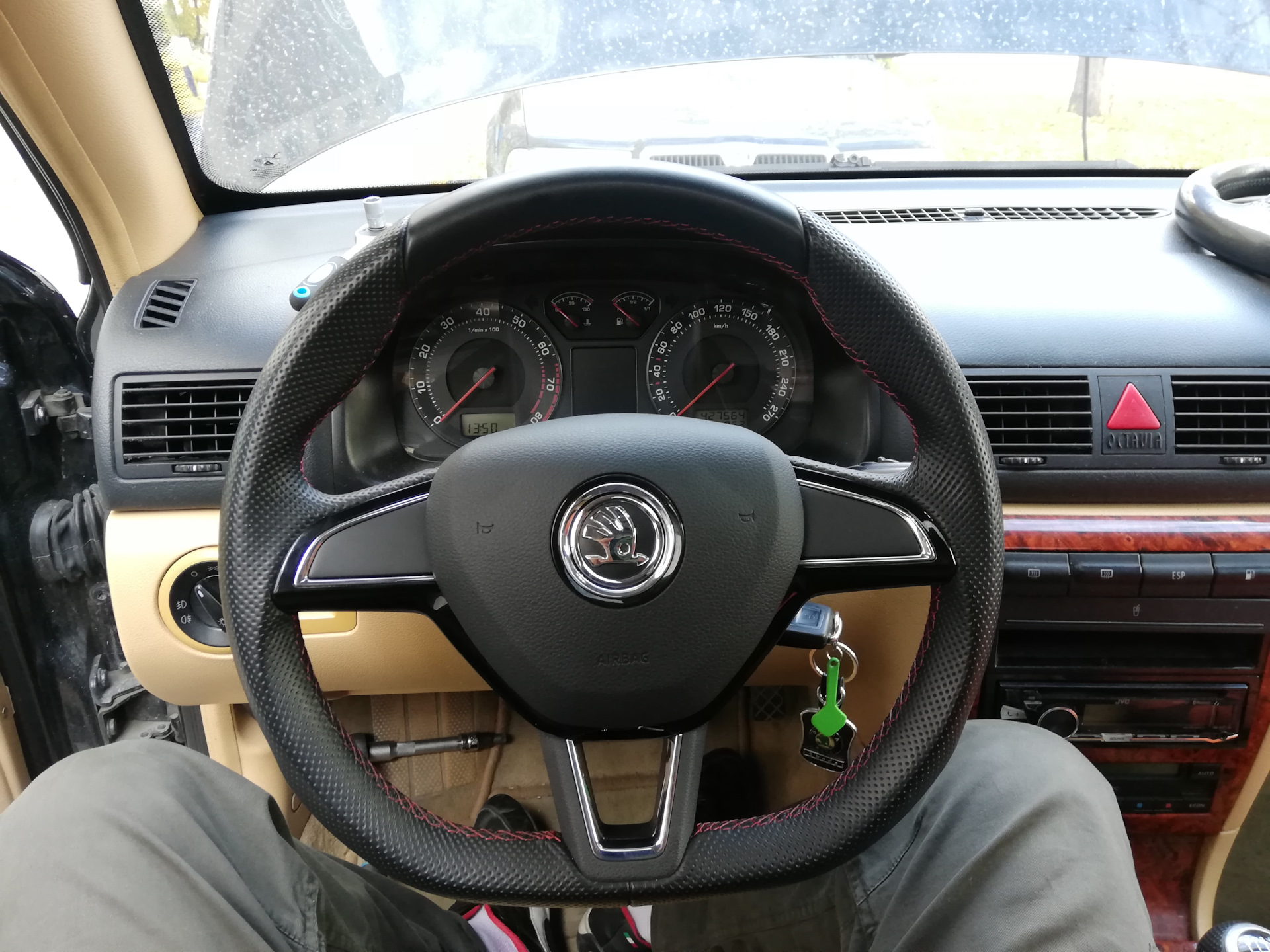 Руль Skoda Yeti PQ35 в Skoda Octavia A4 PQ34 и очередное ТО. — Skoda ...