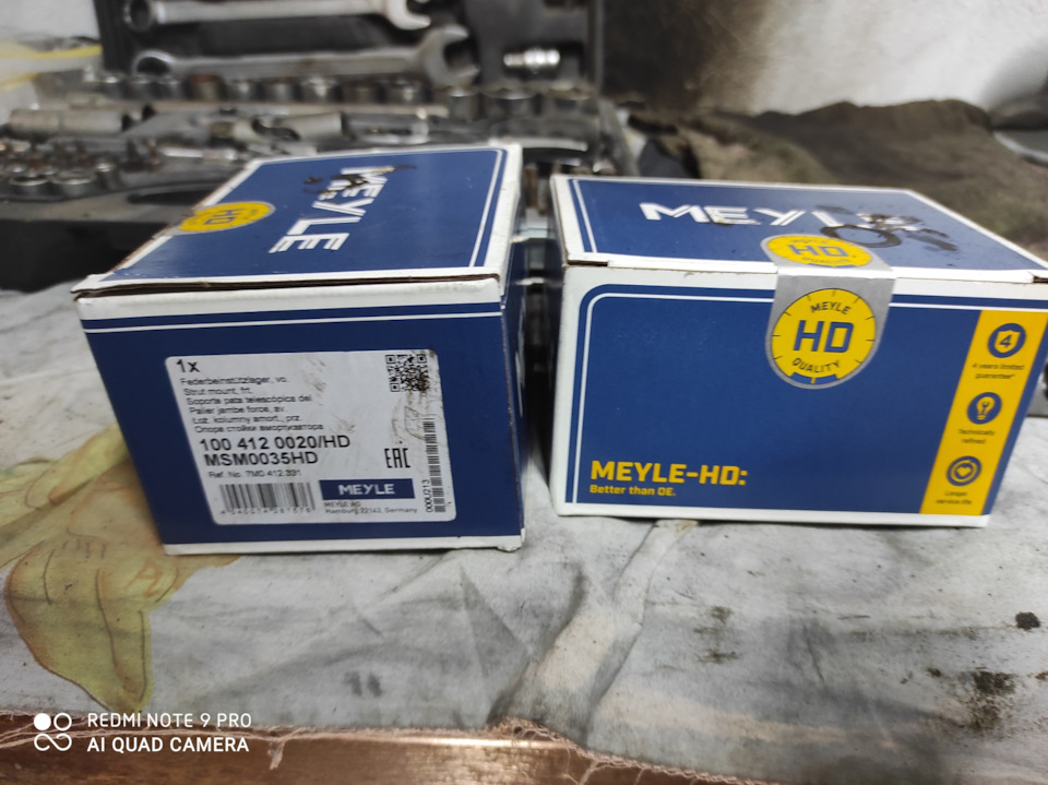 Замена передних опор и стоек. — Volkswagen Sharan (1G), 1,9 л, 1997 года | поломка | DRIVE2