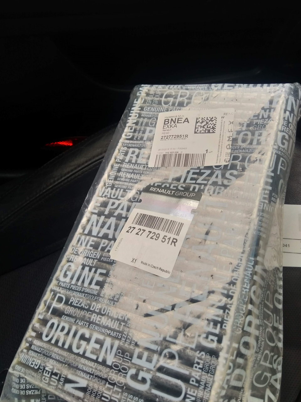 272772951R Фильтр салона RENAULT | Запчасти на DRIVE2